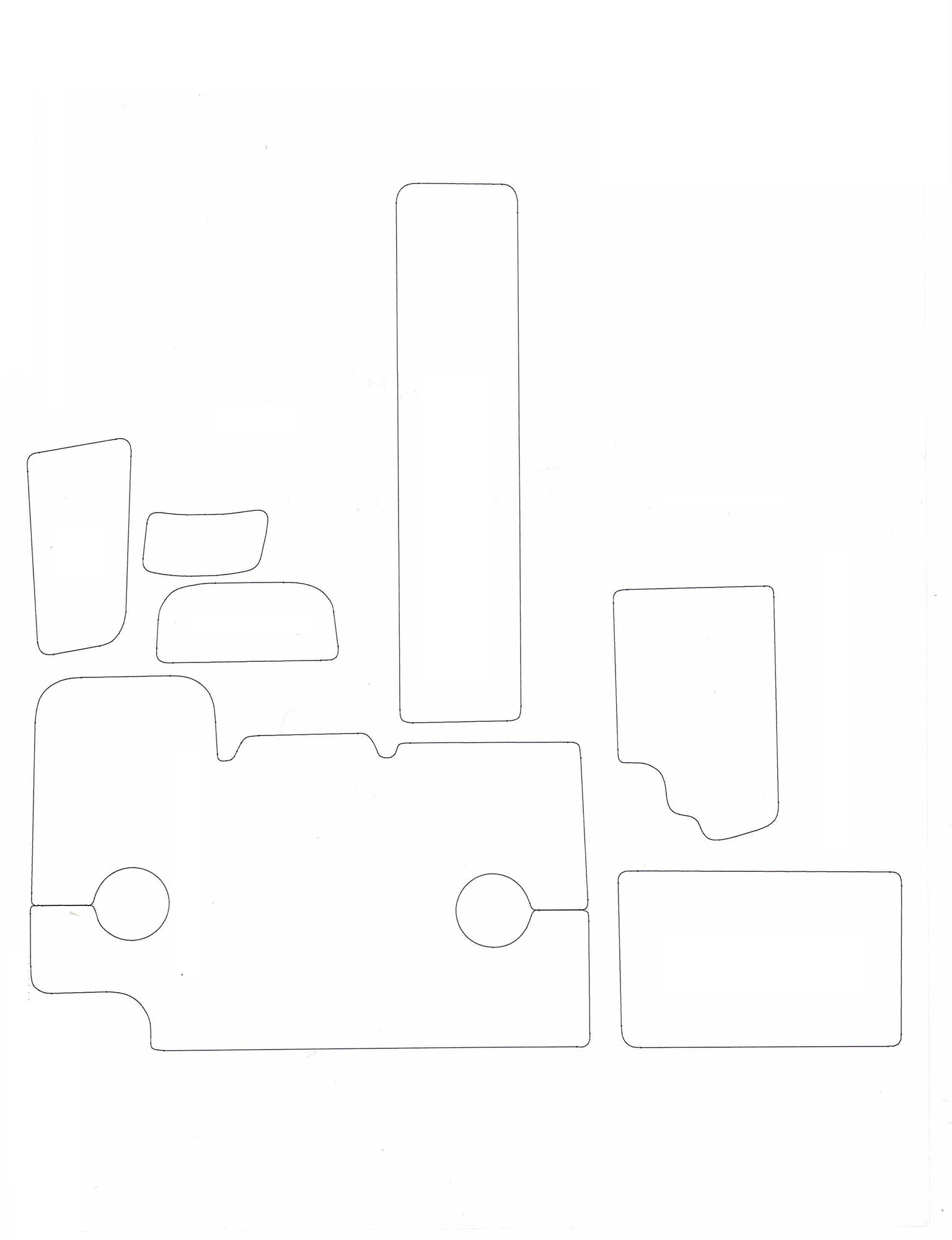 Cobalt Cockpit Carpet Sets | Matworks