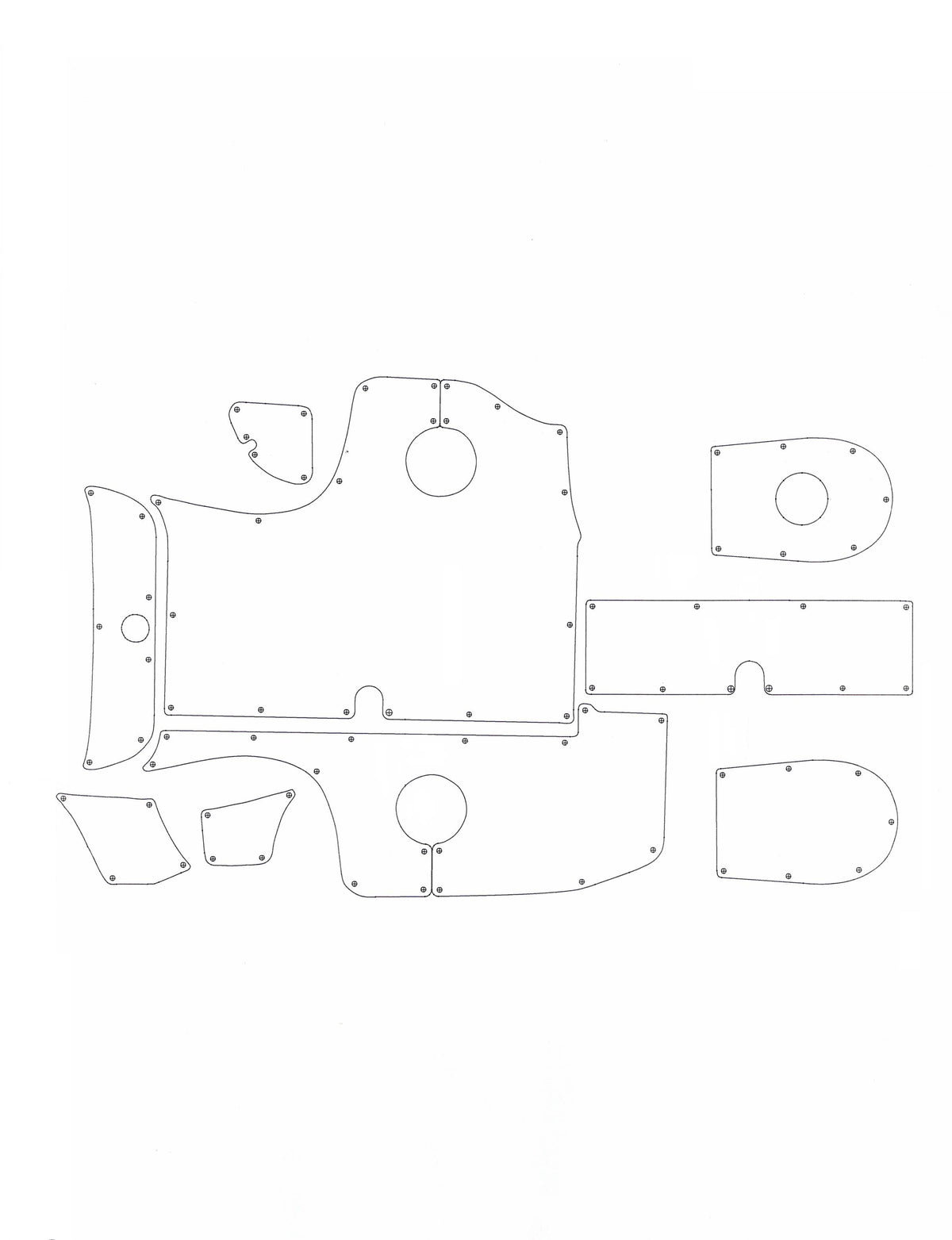 2006-2007 Azure 238 Snap in Boat Carpet | Matworks