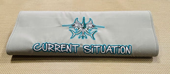 Custom 20"W X 36"L SUNBRELLA Canvas Gunwale Boarding Mat | Matworks