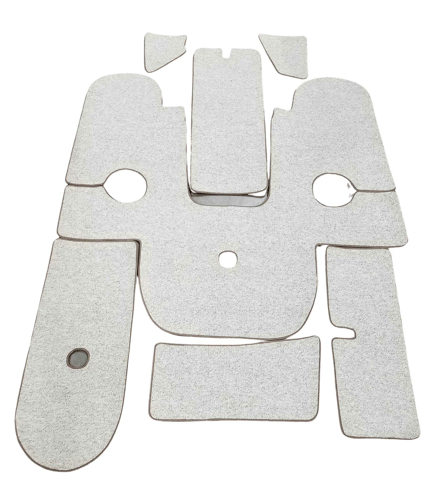 Rinker Snap-In Boat Cockpit Carpet Set Replacement | Matworks