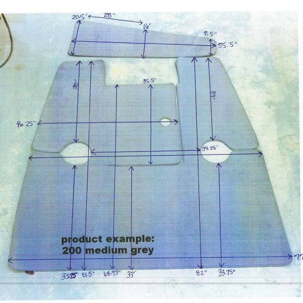 Crownline Cockpit Carpet Sets | Matworks
